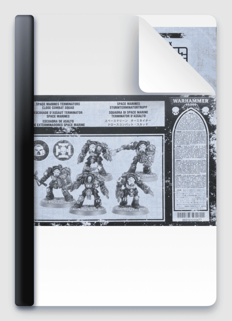 Terminator Assault Squad Instructions Free Download - Build Instructions