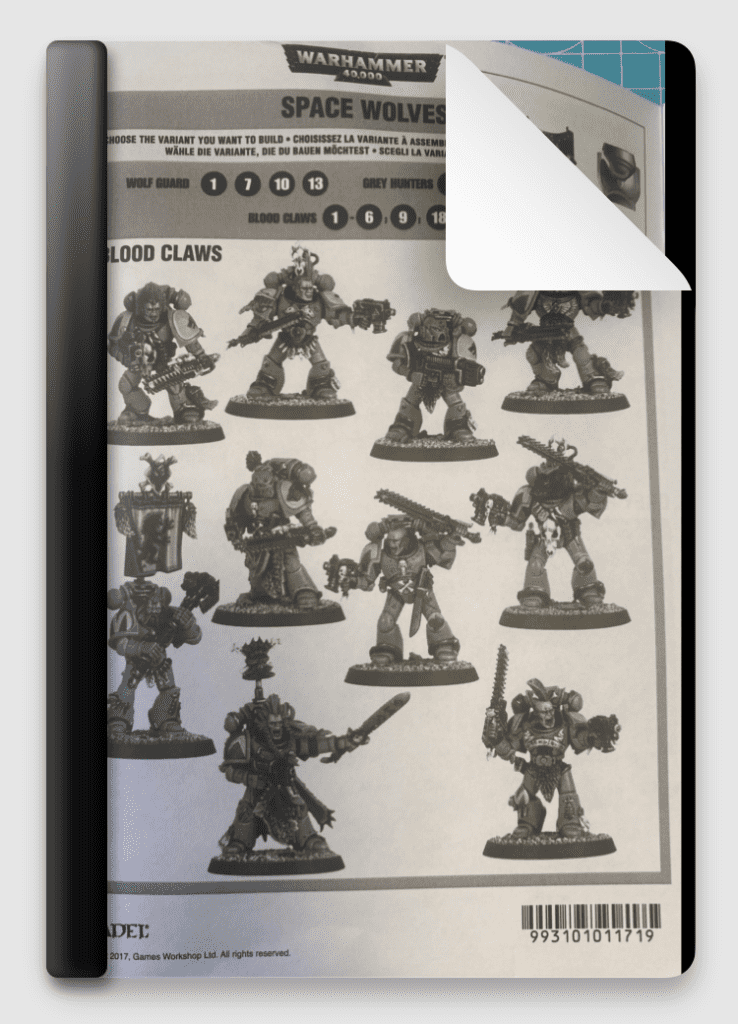 Space Wolves Blood Claws Instructions Free Download - Build Instructions