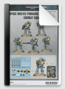 Space Wolves Primaris Intercessors Combat Squad Instructions Free ...