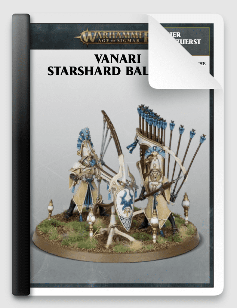 Vanari Starshard Ballista Instructions Free Download - Build Instructions