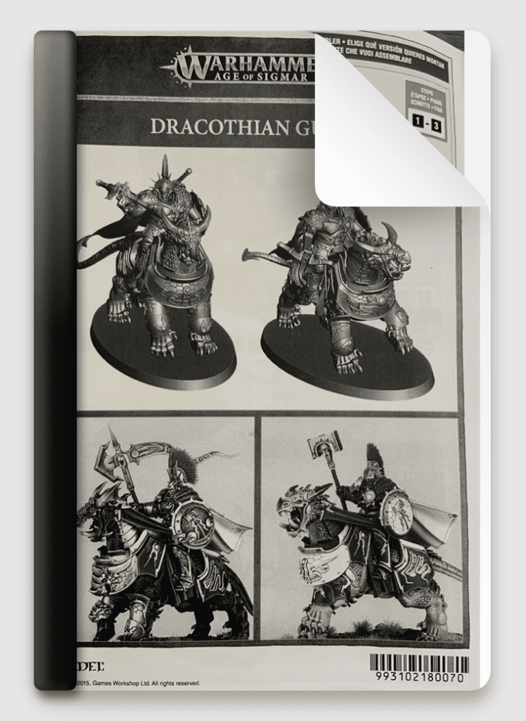 Lord-Celestant on Dracoth Instructions Free Download - Build Instructions