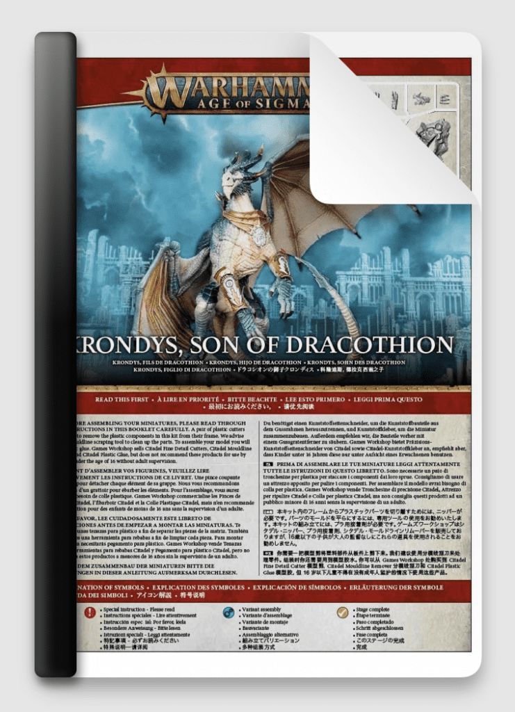 Krondys, Son of Dracothion Instructions Free Download - Build Instructions