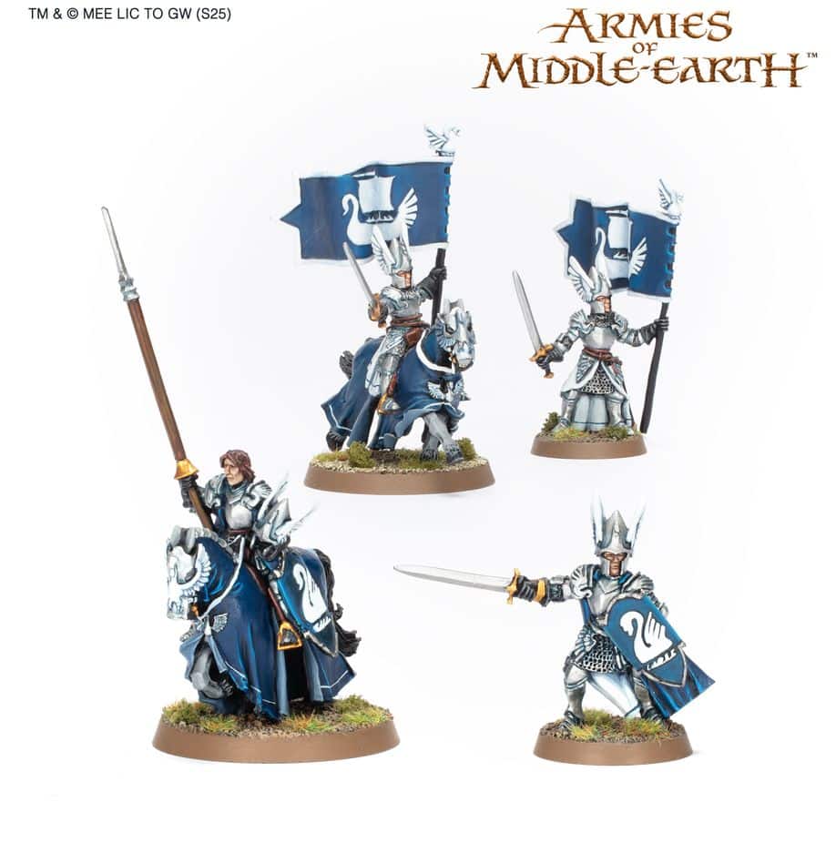 Swan Knights Of Dol Amroth Commanders Instructions Free Download - Build Instructions