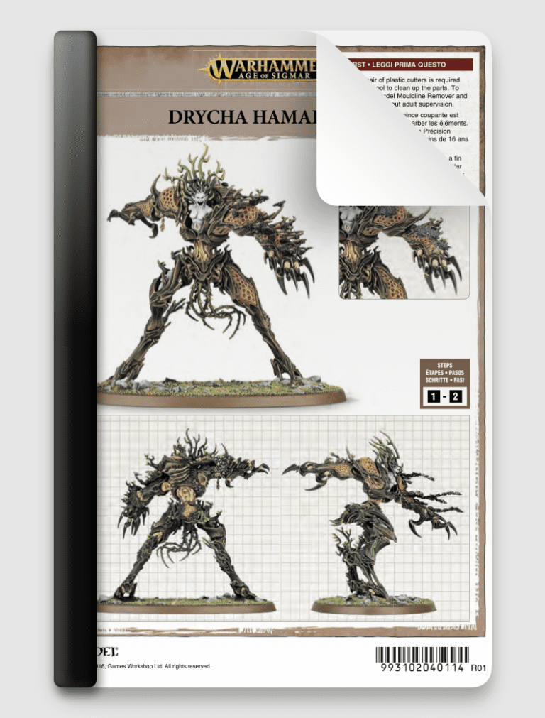 Drycha Hamadreth Instructions Free Download - Build Instructions