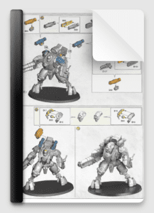 XV95 Ghostkeel Battlesuit Instructions Free Download - Build Instructions