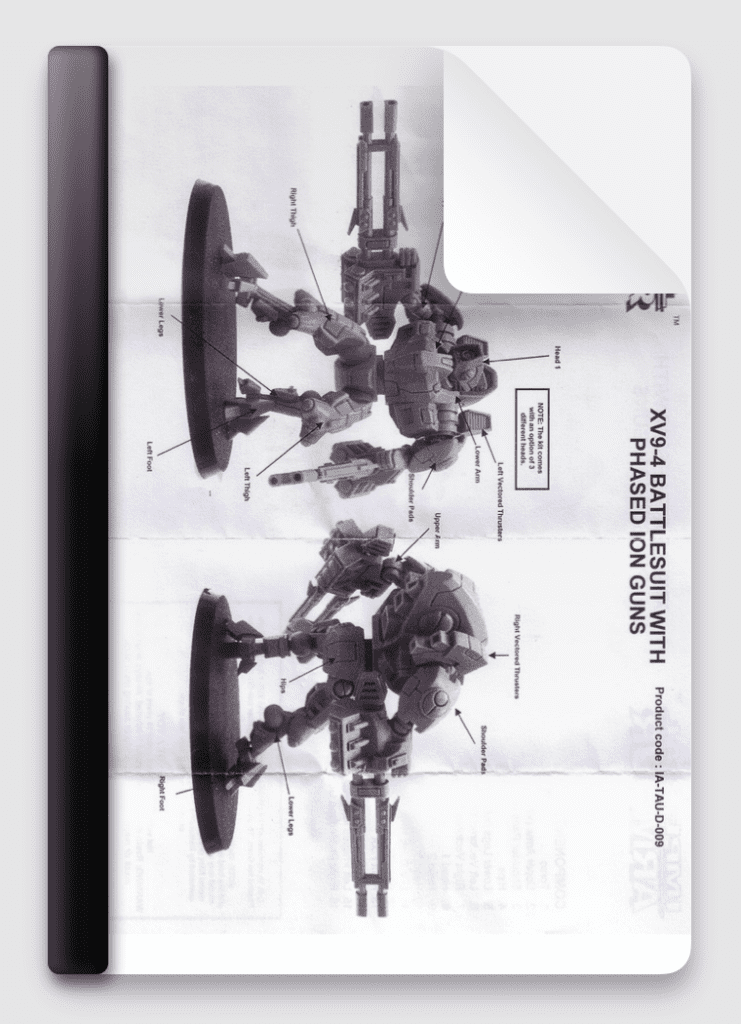 XV9 with Phased Ion Guns Instructions Free Download - Build Instructions