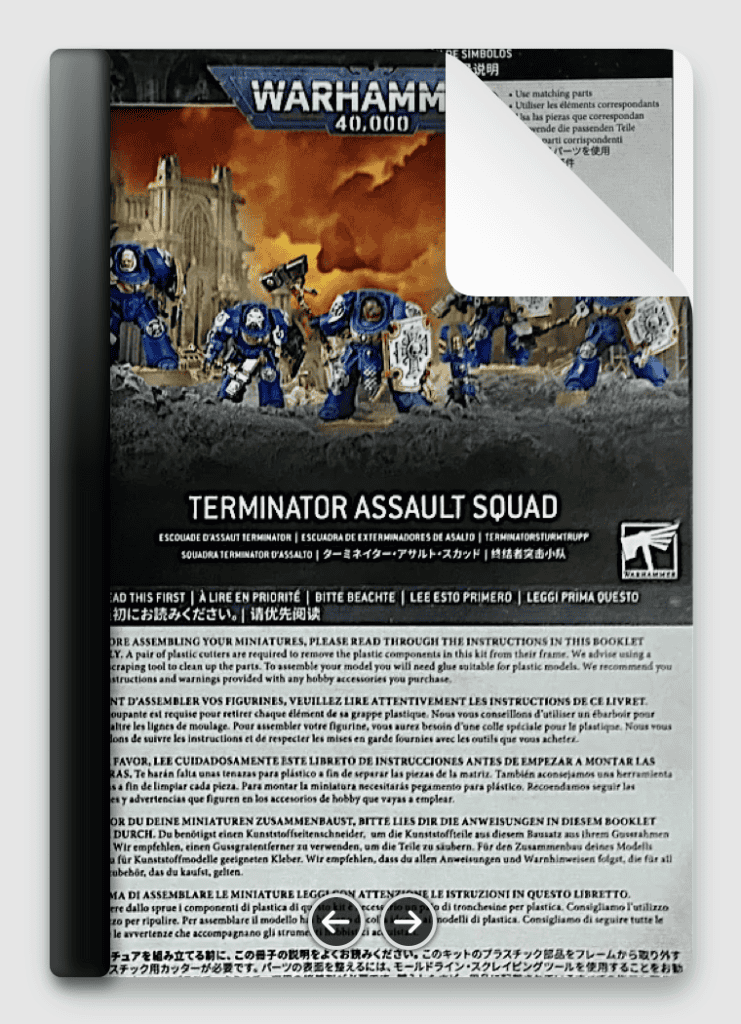 Terminator Assault Squad, New 2025 Instructions Free Download - Build ...