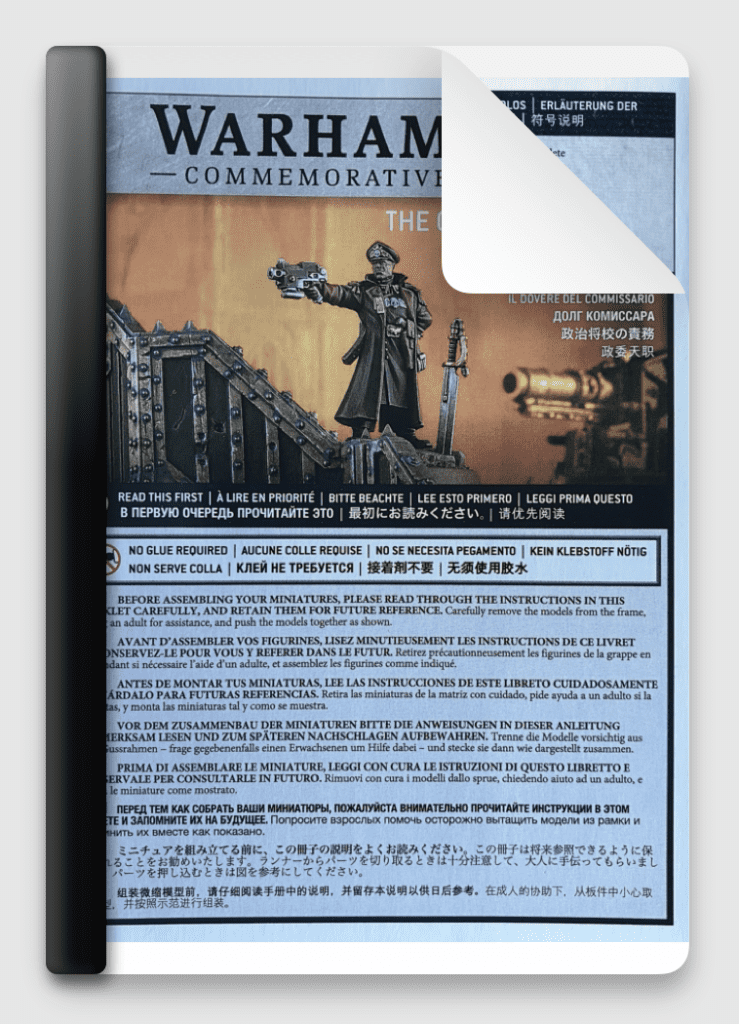 The Commissar's Duty Instructions Free Download - Build Instructions