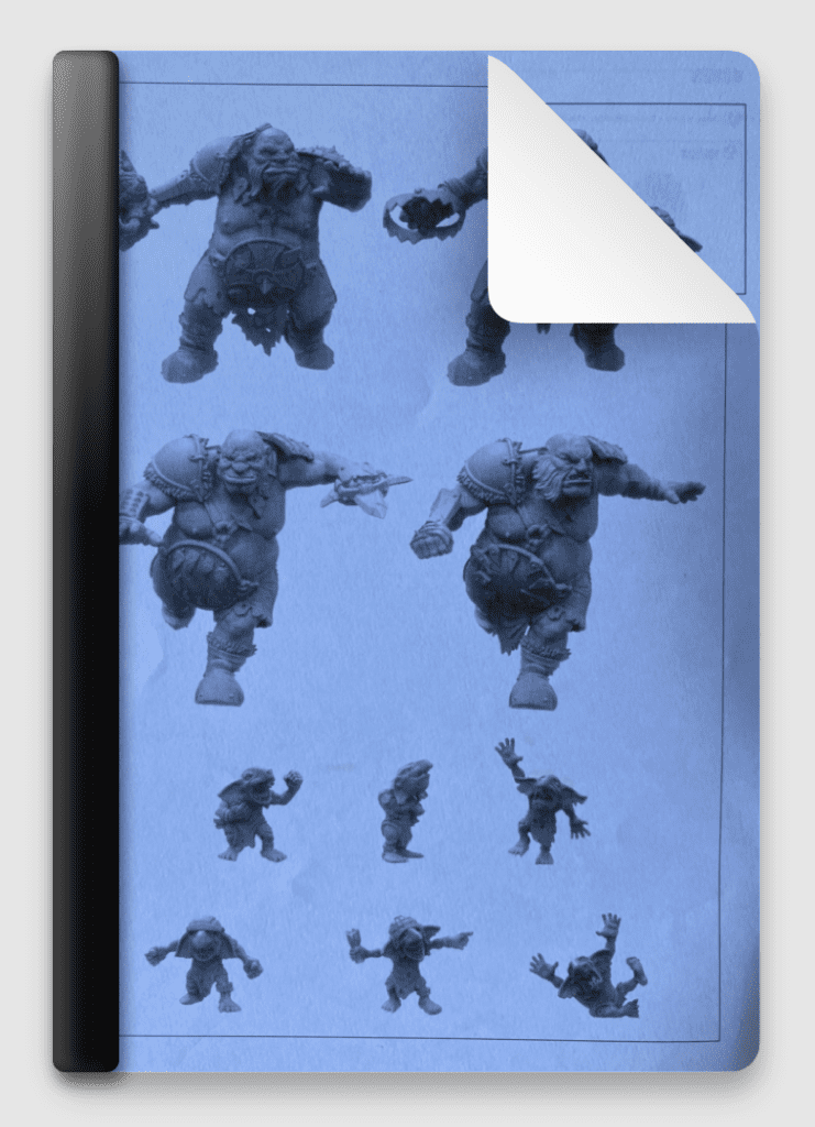 Ogre Blood Bowl Team - Fire Mountain Gut Busters Instructions Free ...