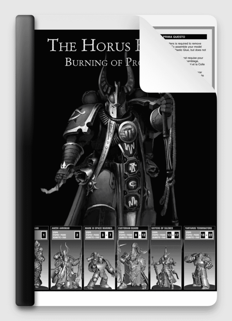The Horus Heresy Burning of Prospero Box Set Instructions Free Download ...
