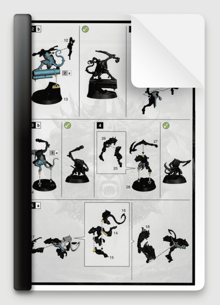 Warhammer Underworlds Nethermaze Skittershank's Clawpack Instructions Free Download - Build ...