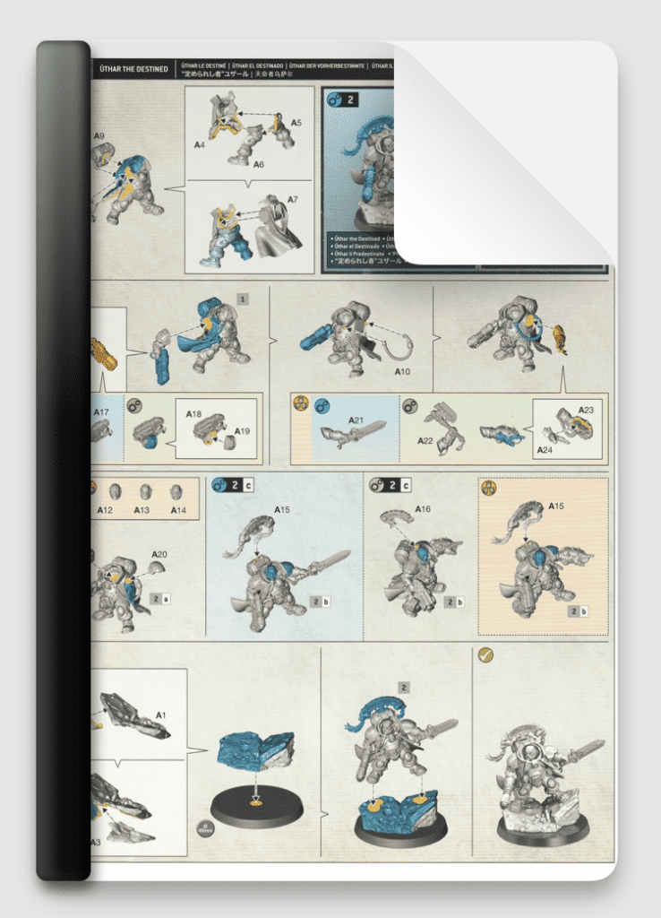 Uthar the Destined Instructions Free Download - Build Instructions