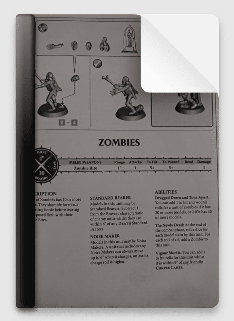 Vampire Count Zombies Instructions Free Download - Build Instructions