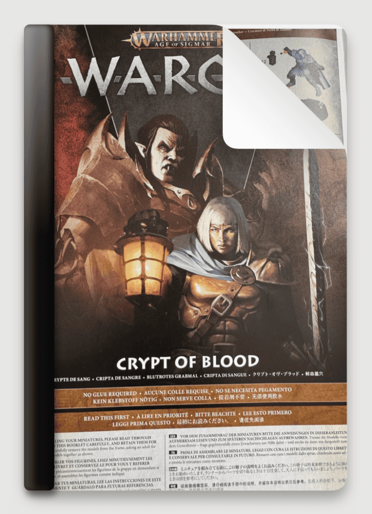 Warcry Crypt of Blood Instructions Free Download - Build Instructions