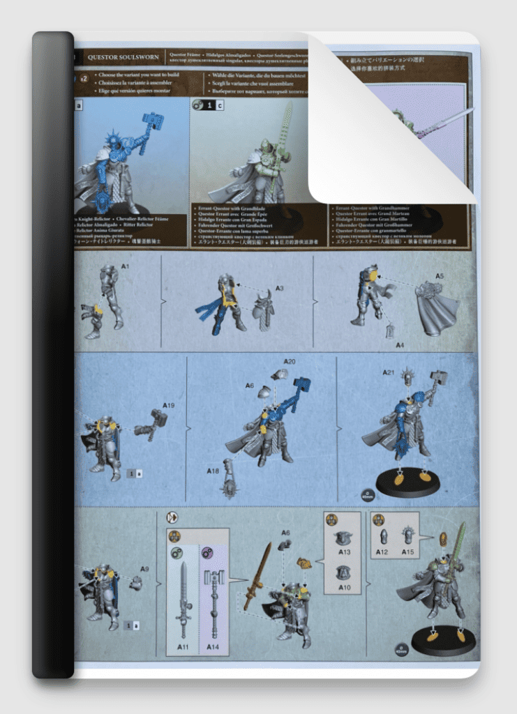 Questor Soulsworn Instructions Free Download - Build Instructions