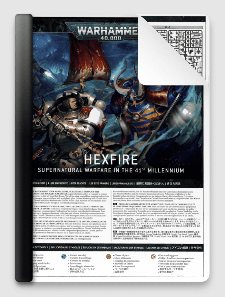 Warhammer 40K Hexfire Box Set Instructions Free Download - Build Instructions