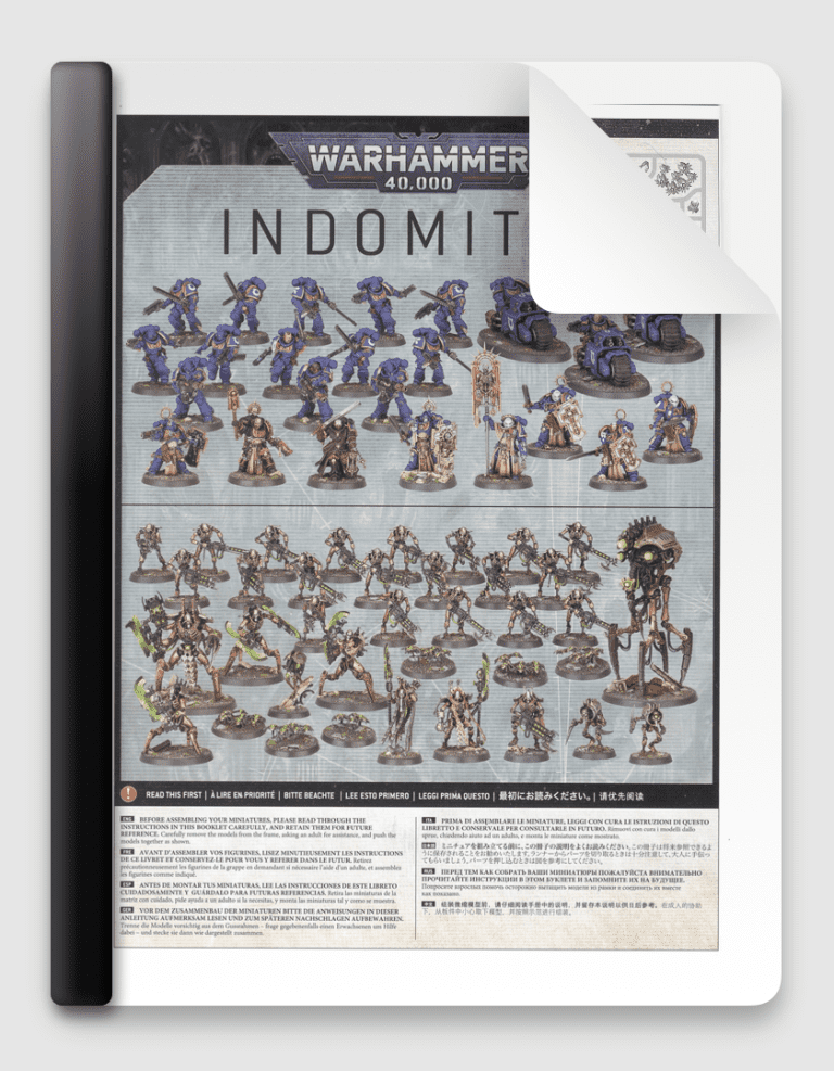 Warhammer 40K Indomitus Box Set Instructions Free Download - Build ...