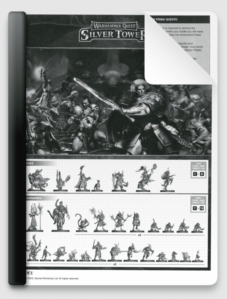 Warhammer Quest Silver Tower Instructions Free Download - Build ...
