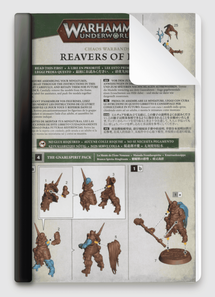 Chaos Warbands Reavers of Ruin Instructions Free Download - Build ...