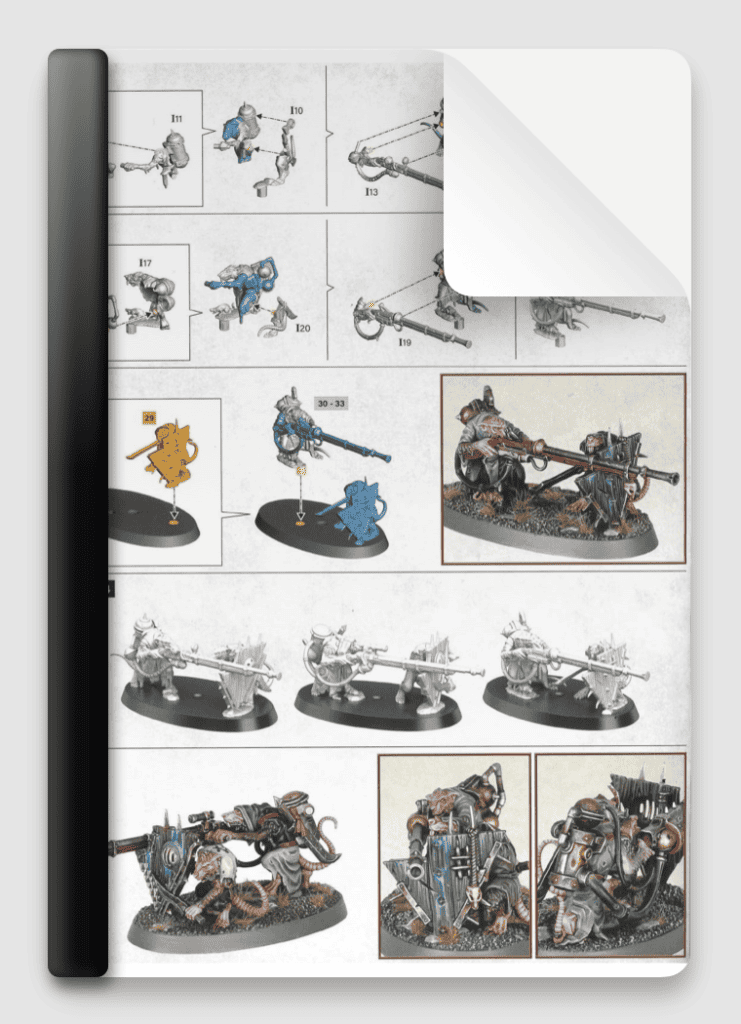 Warplock Jezzails, New 2024 Instructions Free Download - Build Instructions