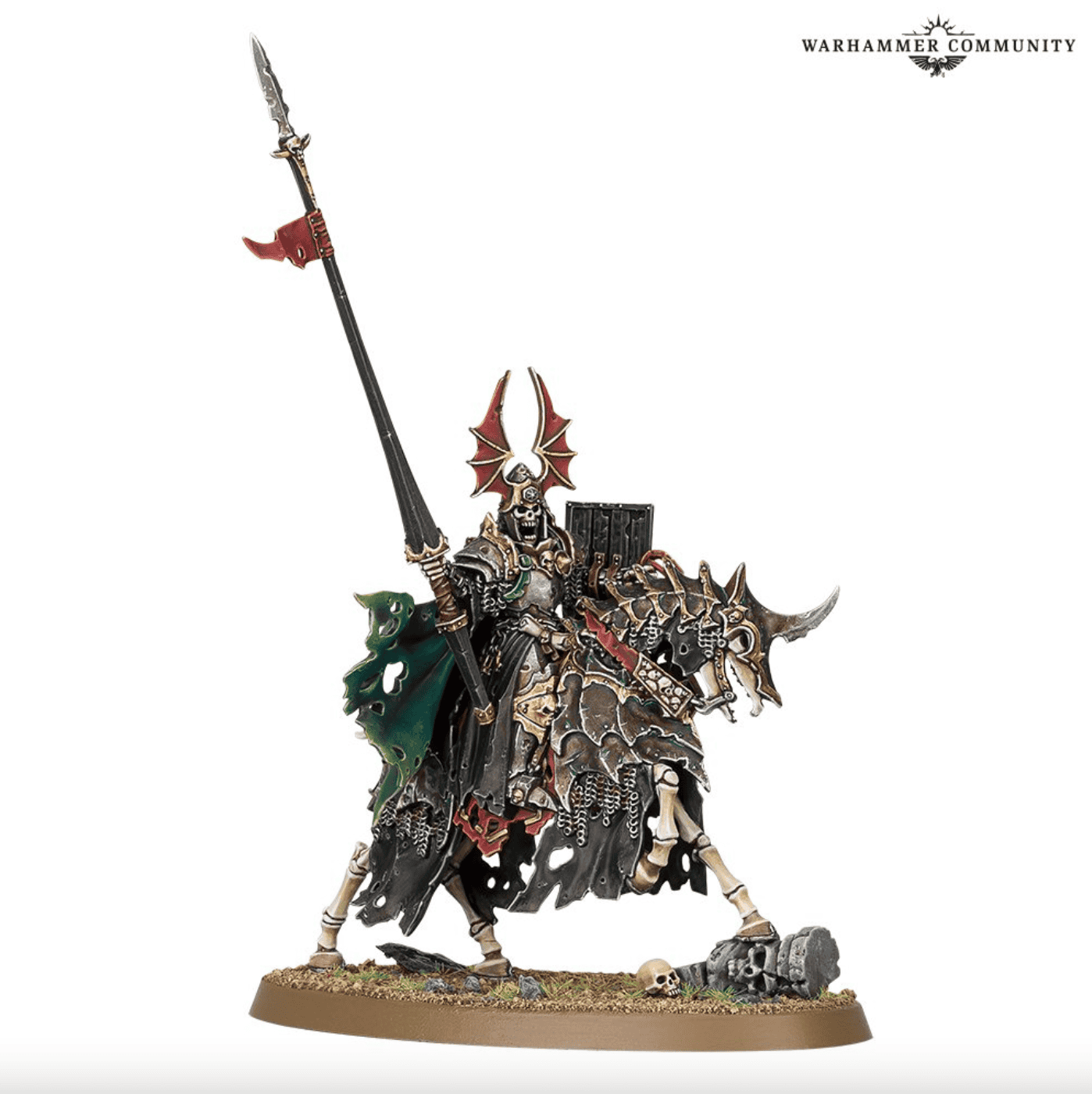 Wight King on Skeletal Steed Instructions Free Download - Build ...