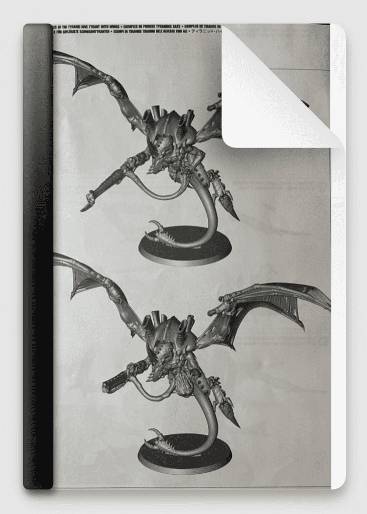 Winged Hive Tyrant Instructions Free Download - Build Instructions