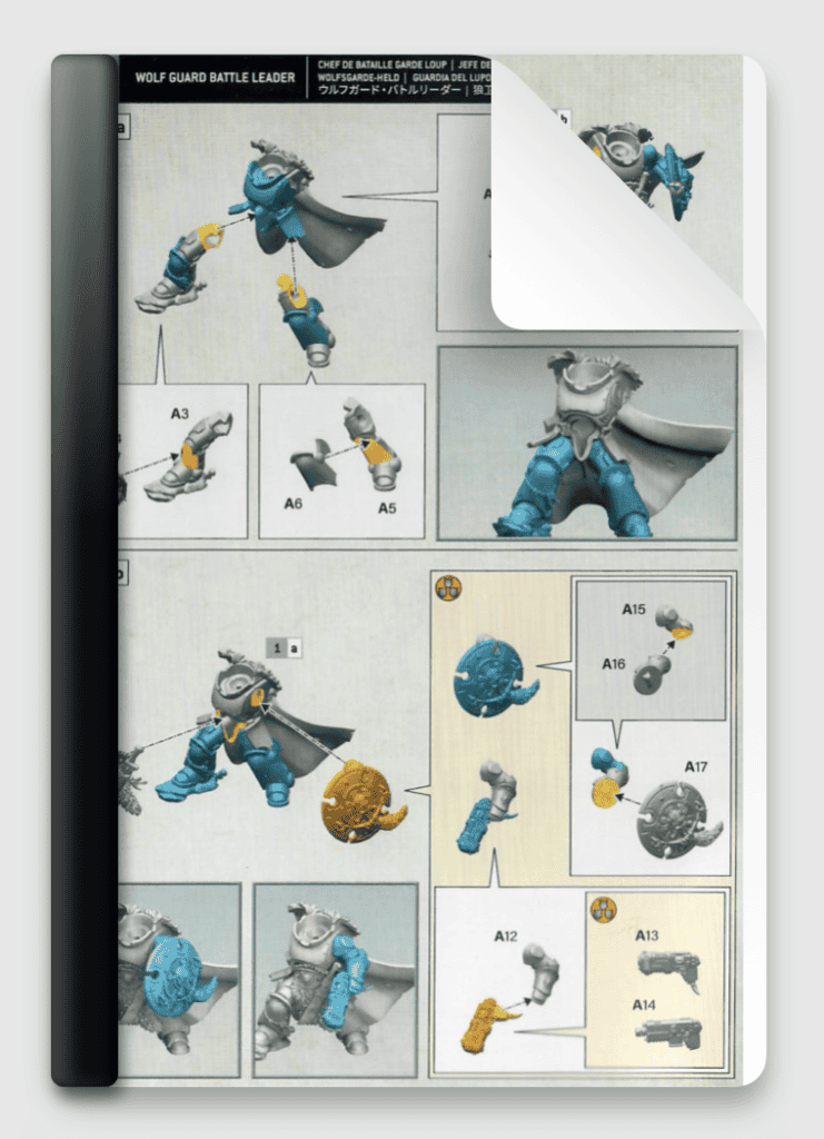 Wolf Guard Battle Leader Instructions Free Download - Build Instructions